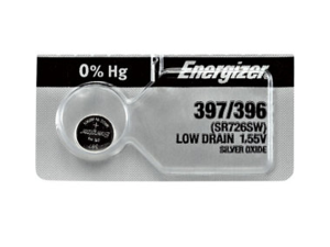 Watch Batteries | 397 battery | SR726W | Silver Oxide | Microbattery
